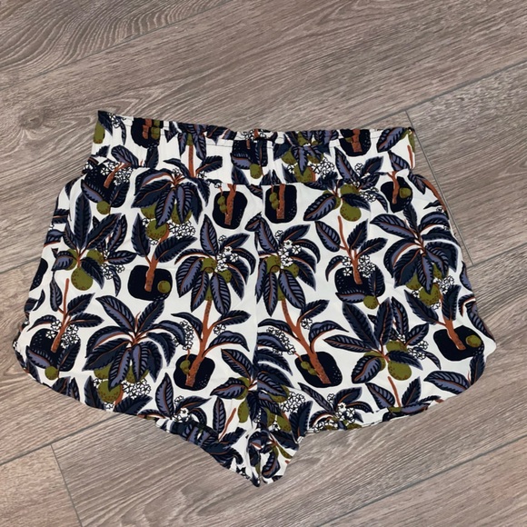 Zara | Shorts | Zara Palm Tree Shorts | Poshmark